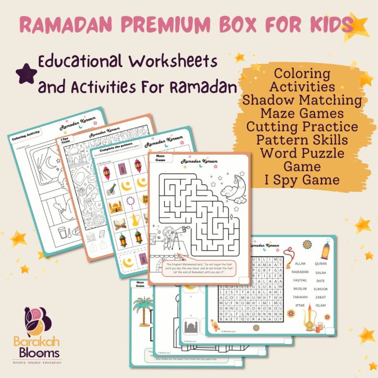 Ultimate Ramadan Activity Box - The Perfect Gift for Kids in Ramadan ...