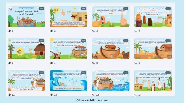 The Story of Prophet Nuh (AS) – Slides (PPT/PDF) - Barakah Blooms